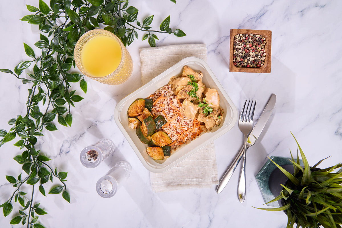 Power Meal Box - Chicken Thigh #2 - Thai Satay Chicken | Power Kitchen