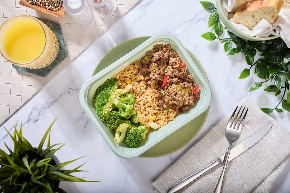 Low Carb Meal Box - Ground Beef - Korean Ground Beef | Power Kitchen